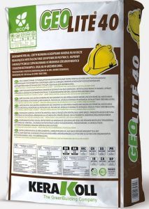 Геораствор для ремонта бетона Kerakoll Geolite 40 25 кг GEOLITE-40 купить в Главпулторг